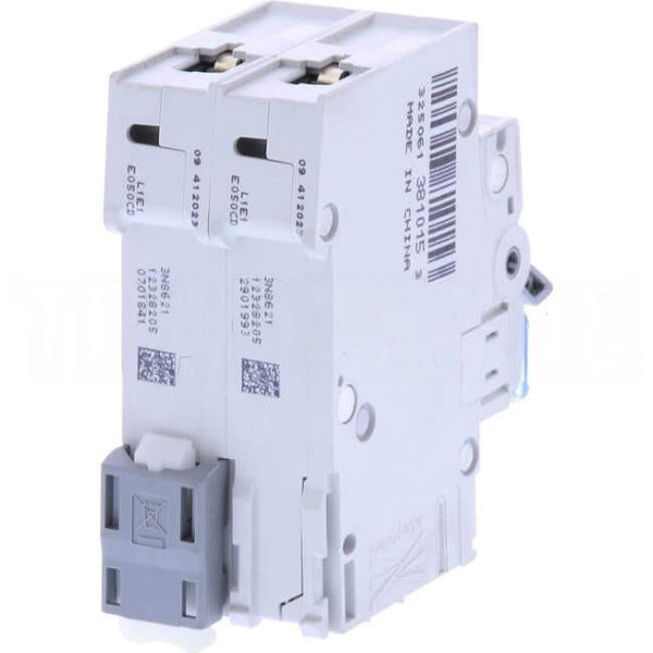 Hager 50 Amp Miniature Circuit Breaker MCB C Curve 2 Pole 6kA – All LED Direct