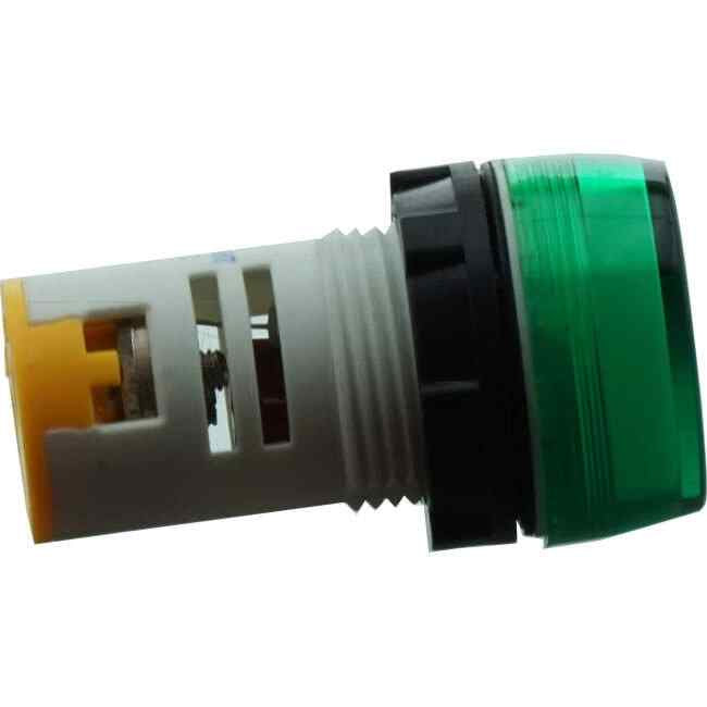 Dore 22mm Pilot Light LED Green 240V AC – All LED Direct