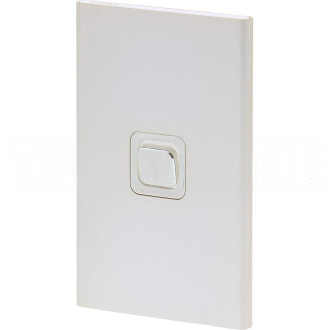 Clipsal 1 Gang STYL Vertical/Horizontal Internal Rocker Switch Cover P ...