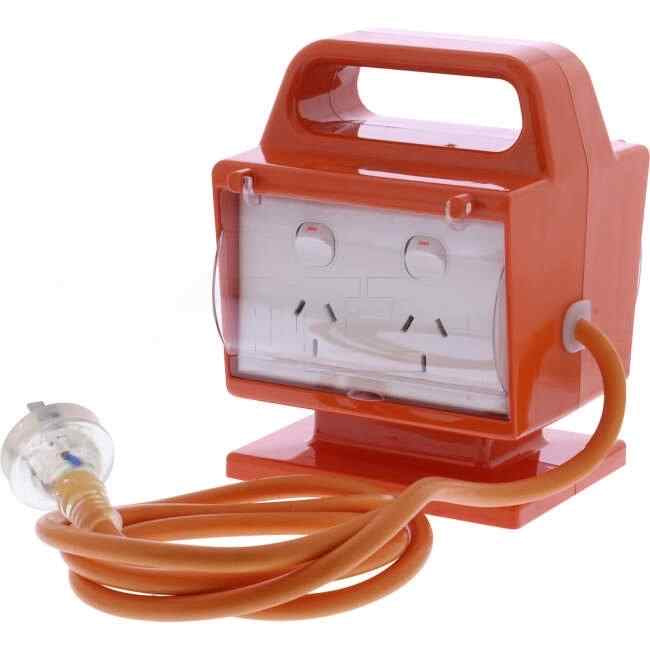 Rylec 10 Amp 4 Gang Portable Power Board Outlet With 1.8 Metre Lead Or ...