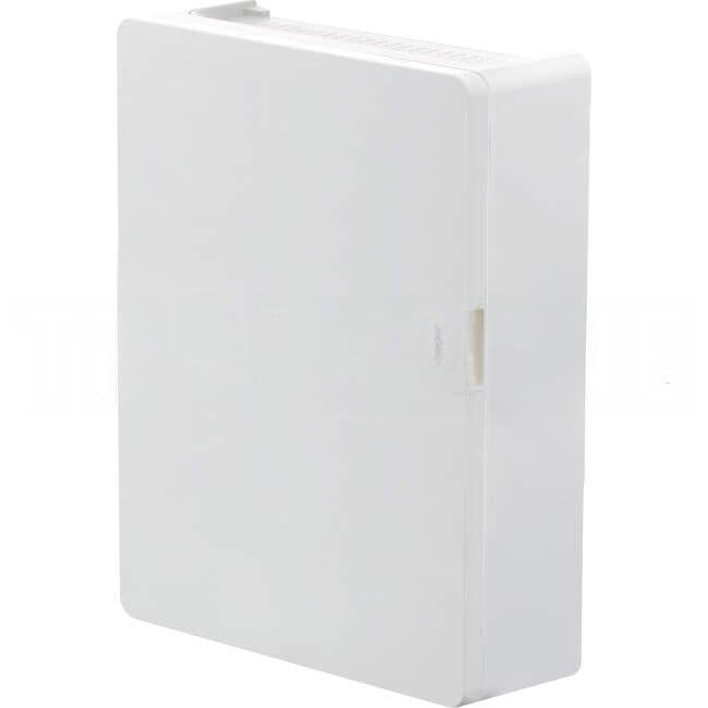 Hager 3 Row Of 12 Pole Plastic Surface Mount Switchboard Plain Door ...